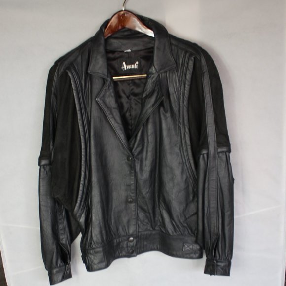 Avanti | Jackets & Coats | Vintage Avanti Leather Jacket Large | Poshmark